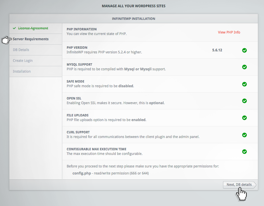 How to install the admin panel manually - DIY installation : InfiniteWP Support